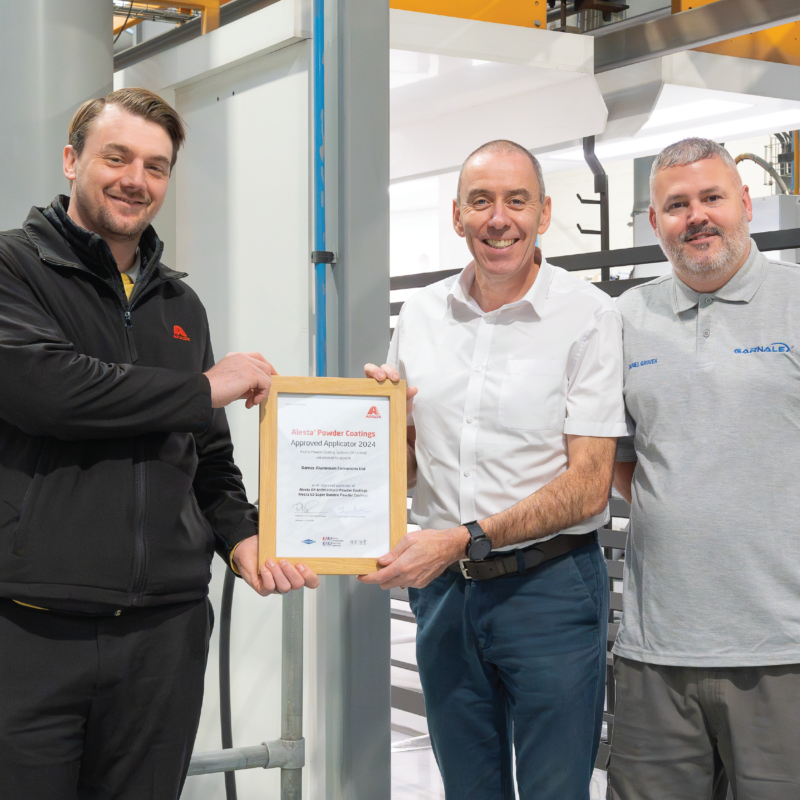 Sheerline Secures Axalta Powder Coatings Approval - Sheerline