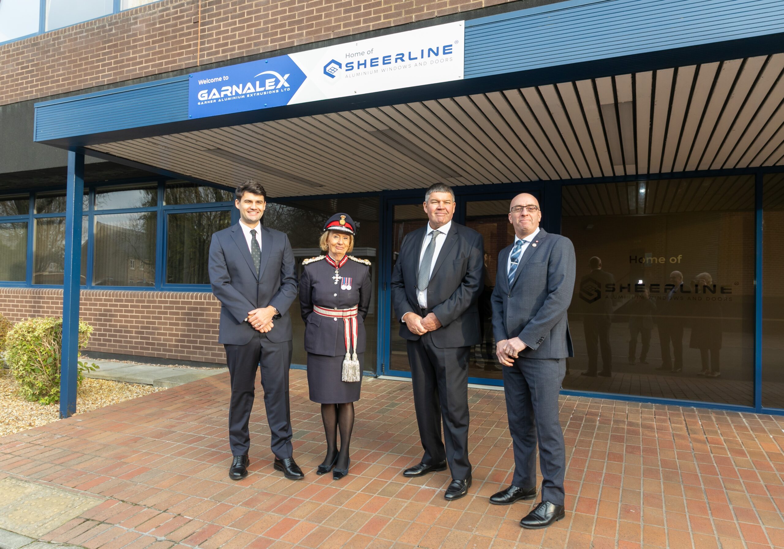 Garnalex Welcomes His Majesty’s Lord-Lieutenant of Derbyshire for King’s Award Presentation ...